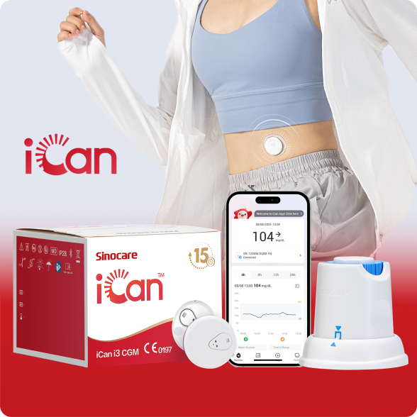 iCan CGM System | Sinocare Continuous Glucose Monitoring